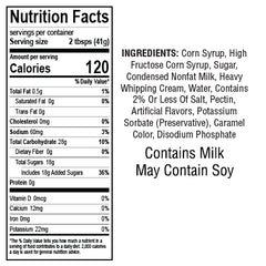 Lyons Caramel Sauce - Breakfast, Dessert Topping, Crafted Beverages ...