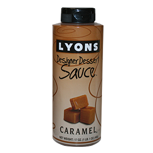 Lyons Caramel Sauce - Breakfast, Dessert Topping, Crafted Beverages ...