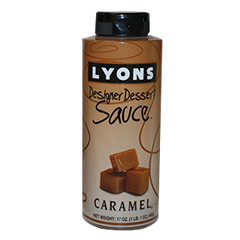 Lyons Caramel Sauce - Breakfast, Dessert Topping, Crafted Beverages ...