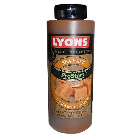 Lyons Sea Salt Caramel Sauce - Drizzle, Dessert Topping, Beverages – Lyons Store